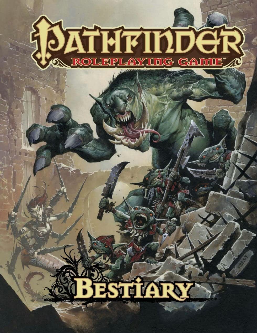Pathfinder 1E Bestiary – Two Fairies and A Dwarf Adventuring Guild
