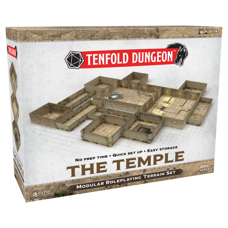 Tenfold Dungeon: The Temple – Two Fairies and A Dwarf Adventuring Guild