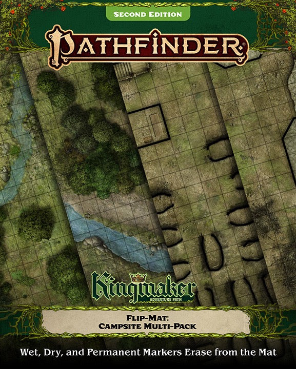 Pathfinder 2E Flipmat: Kingmaker Campsite Multi-pack – Two Fairies and ...