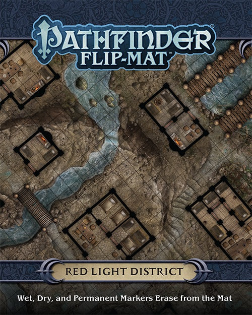 Pathfinder 1E Flipmat: Red Light District – Two Fairies and A Dwarf ...