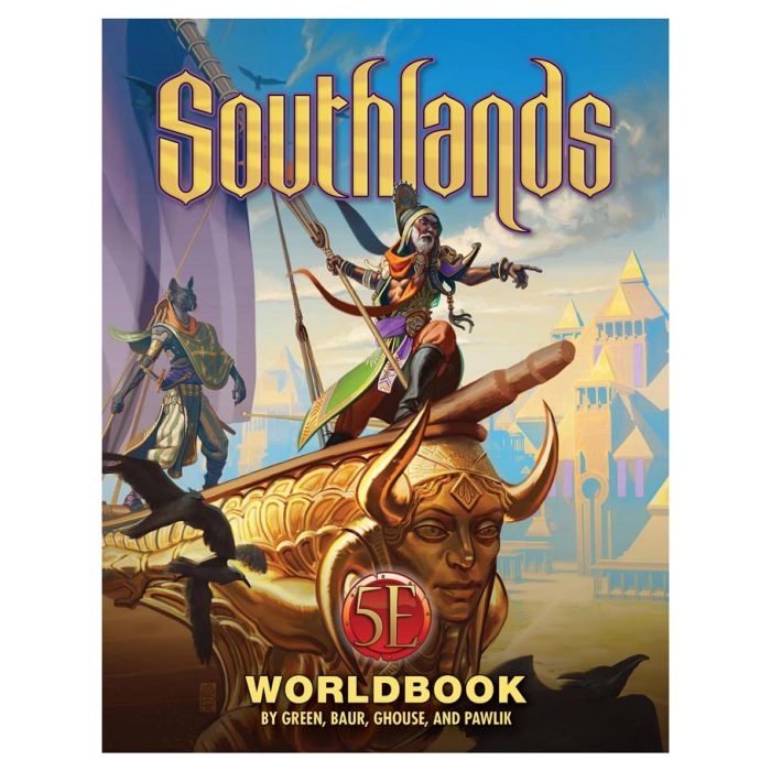 5E Southlands Worldbook – Two Fairies and A Dwarf Adventuring Guild