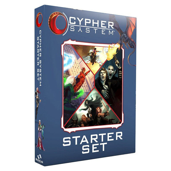 Cypher System Starter Set – Two Fairies and A Dwarf Adventuring Guild
